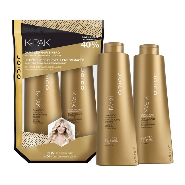 K-Pak Shampoo, Conditioner Liter Duo - Joico | CosmoProf
