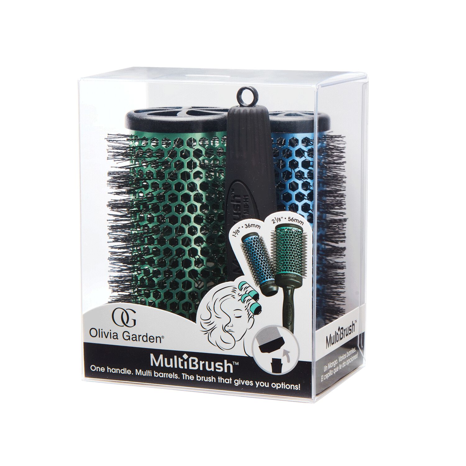 MultiBrush - 3 Count Kit - Olivia Garden | CosmoProf