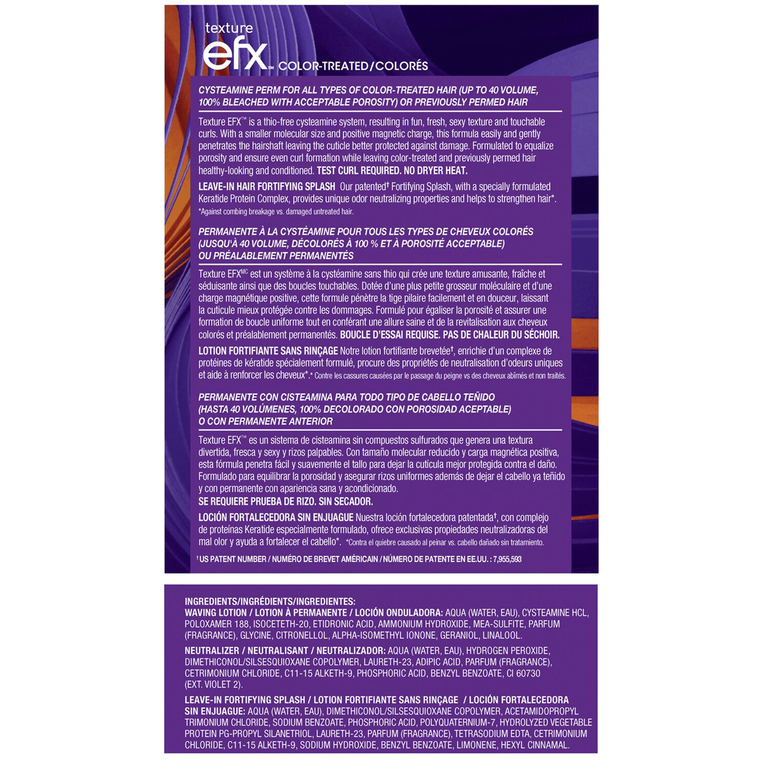 Texture EFX Damage-Free Perm for Color-Treated or Previously Permed ...