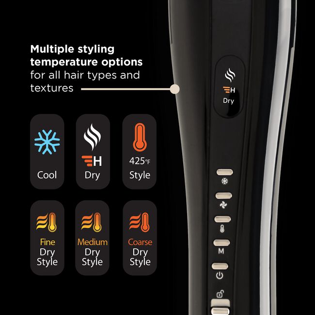 Black Lava AirGlide Multi-Styler - CHI | CosmoProf