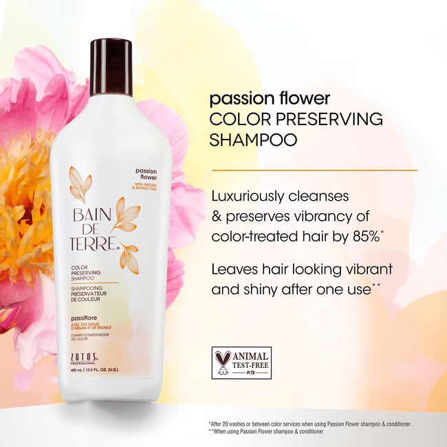 Passion Flower Color Preserving Shampoo - Bain de Terre | CosmoProf