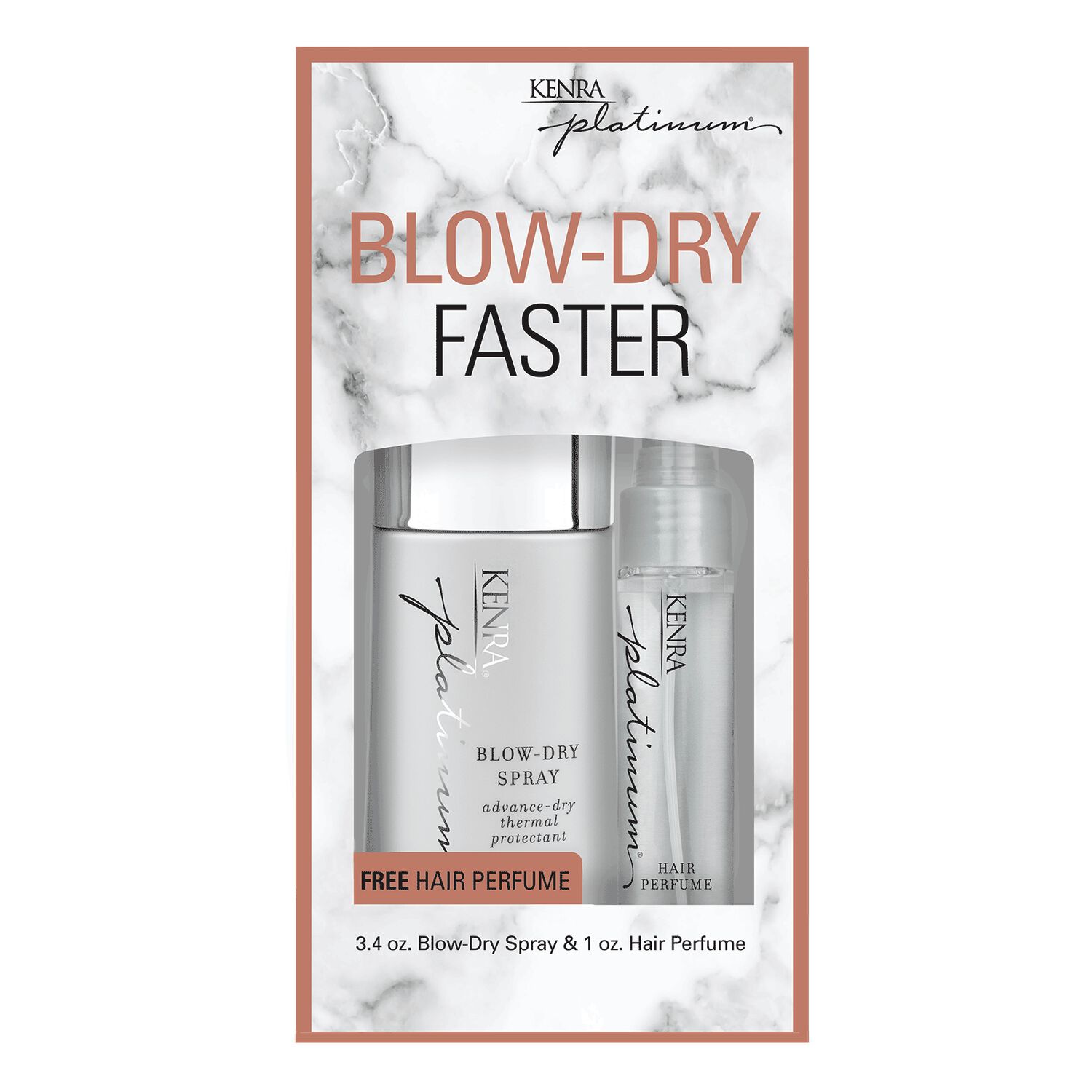 Platinum Blow Dry Spray with Blow Dry Hair Perfume - Kenra Professional ...