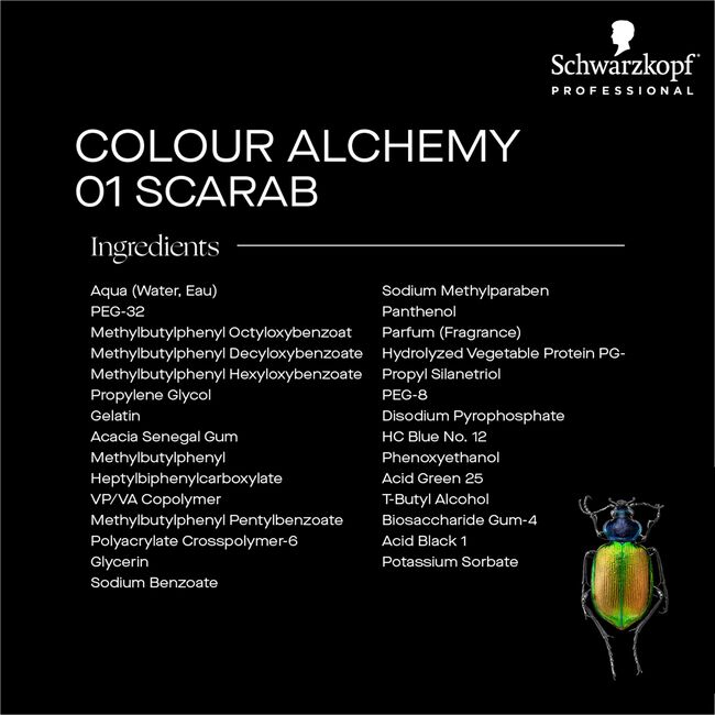 01 Scarab Colour Alchemy - Schwarzkopf Professional | CosmoProf