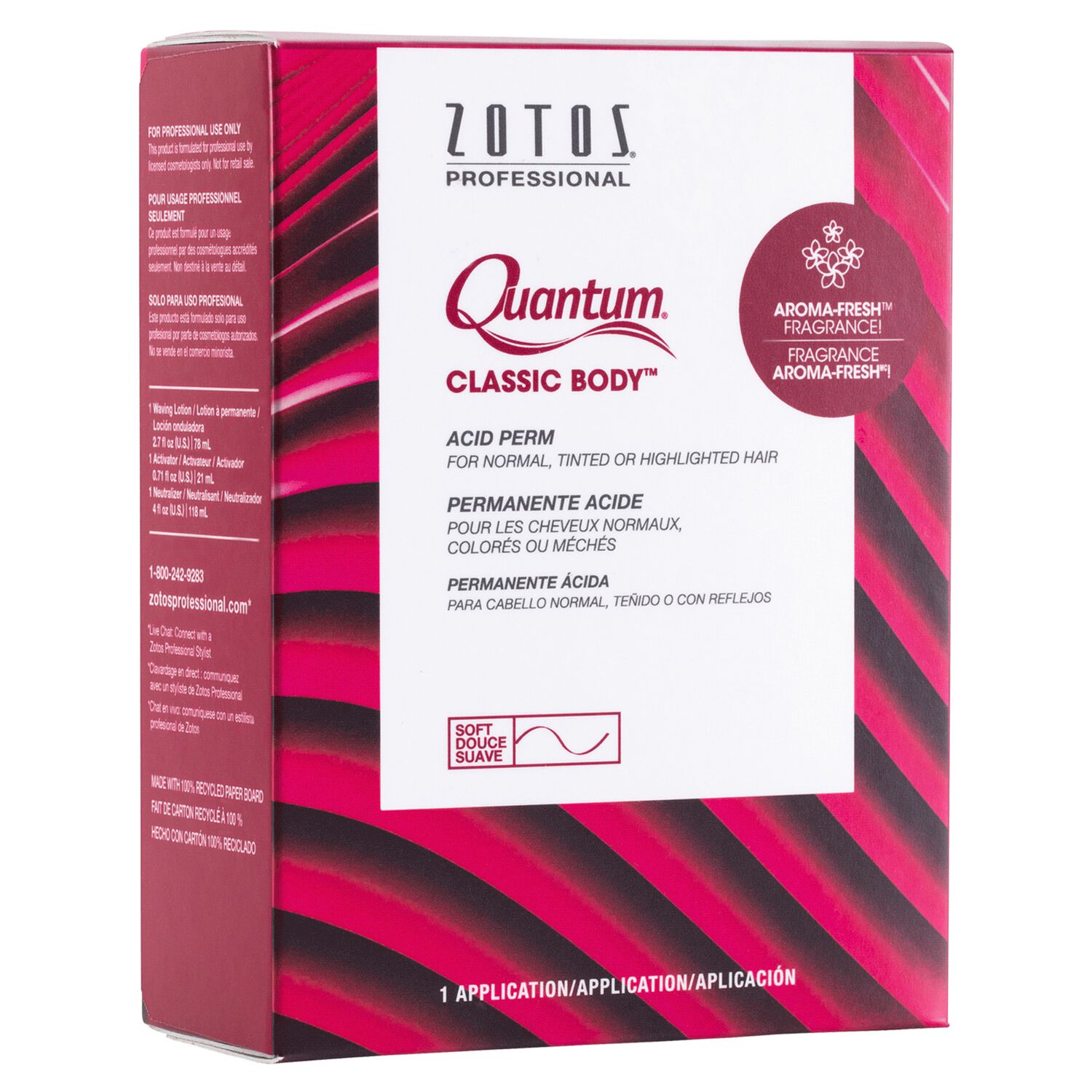 Quantum Classic Body Acid Perm for Normal, Tinted or Highlighted Hair ...