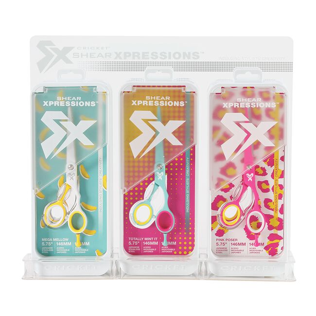 Shear Expressions Totally Fresh Collection - 6 Piece Display - Cricket ...