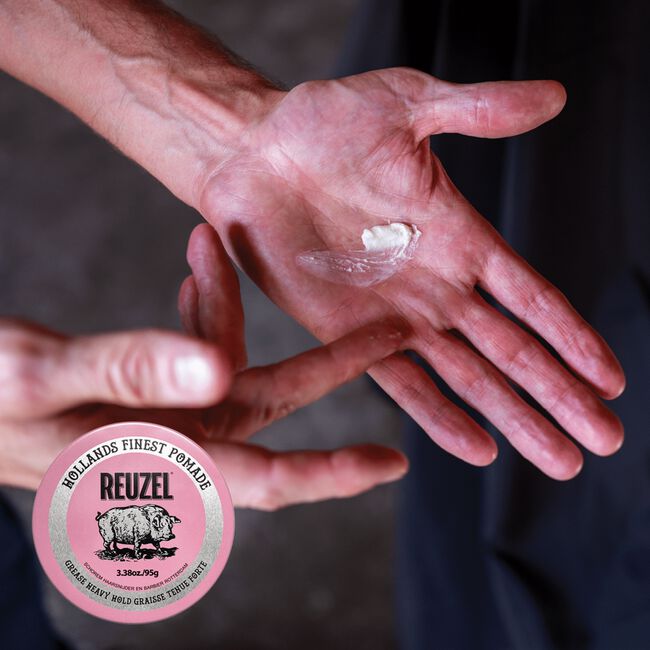 Pink Heavy Grease Pomade - Reuzel | CosmoProf