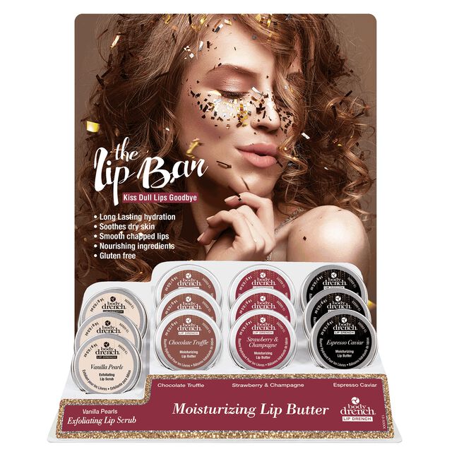 The Lip Bar - 12 Count Display - Body Drench | CosmoProf
