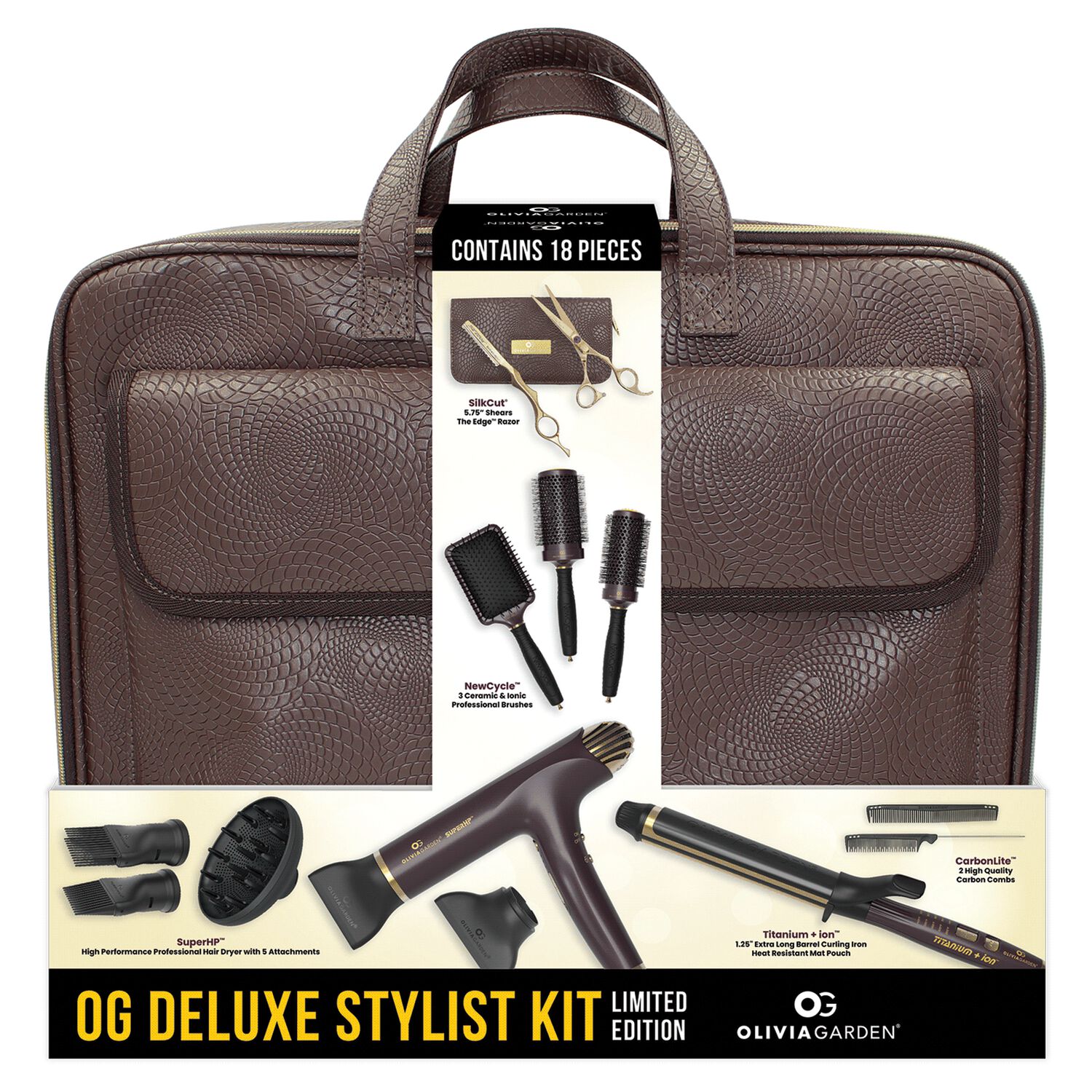 Deluxe Stylist Tool Kit - Olivia Garden | CosmoProf