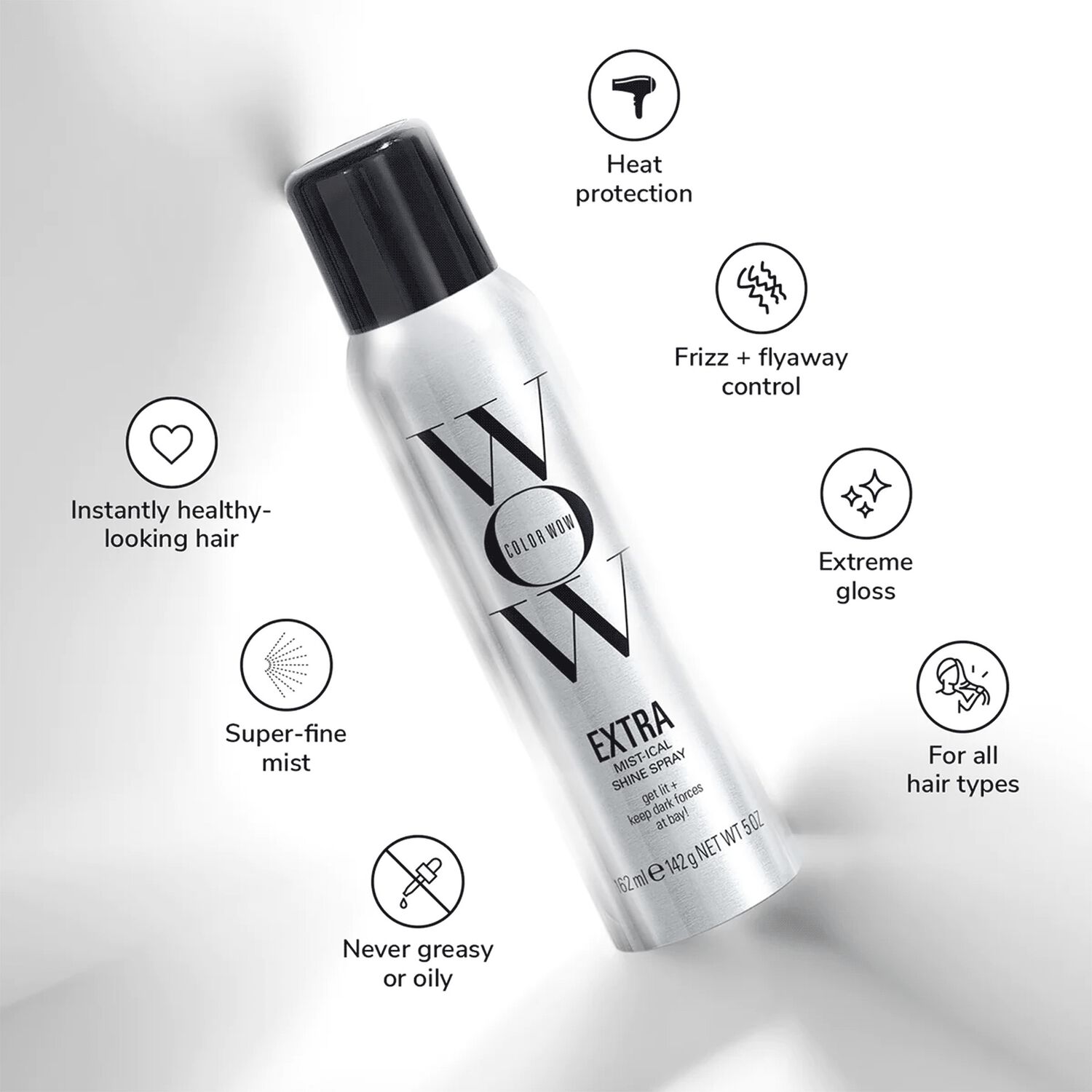 Extra Mist-ical Shine Spray - ColorWOW | CosmoProf