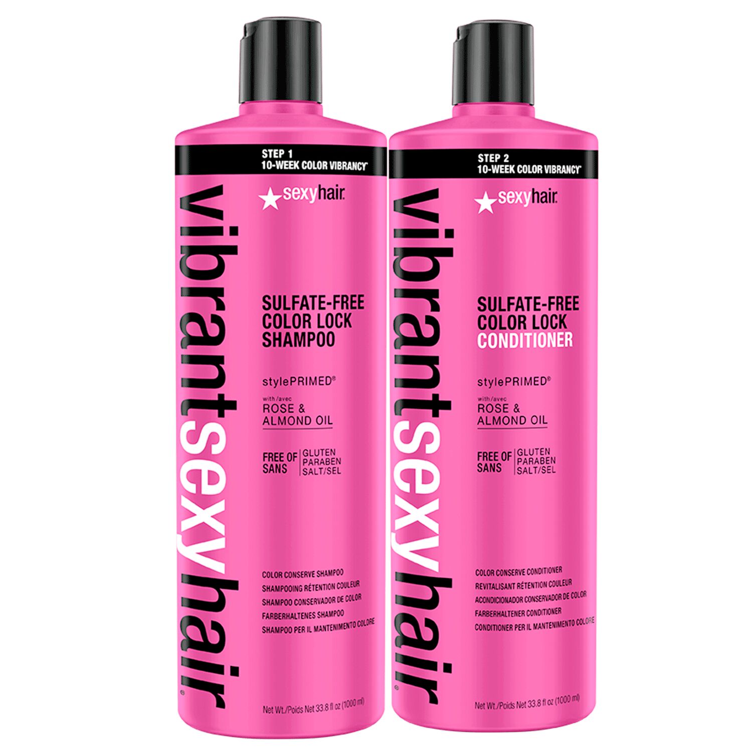 Vibrant Sexy Hair Shampoo And Conditioner Liter Duo Sexy Hair Concepts