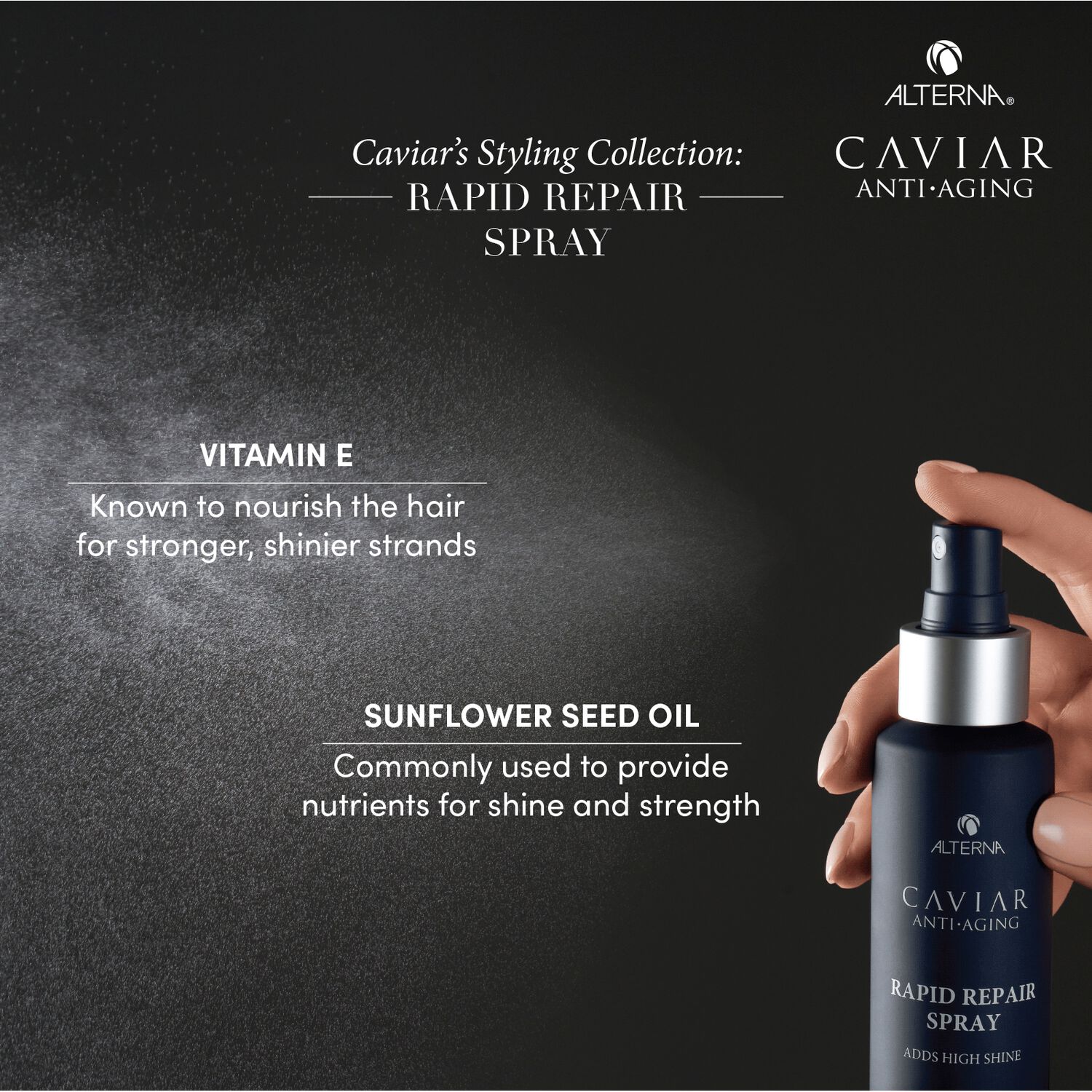 Caviar Anti-Aging Rapid Repair Spray - Alterna | CosmoProf