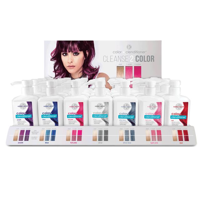 Color+Clenditioner Total Salon Display Intro - Keracolor | CosmoProf