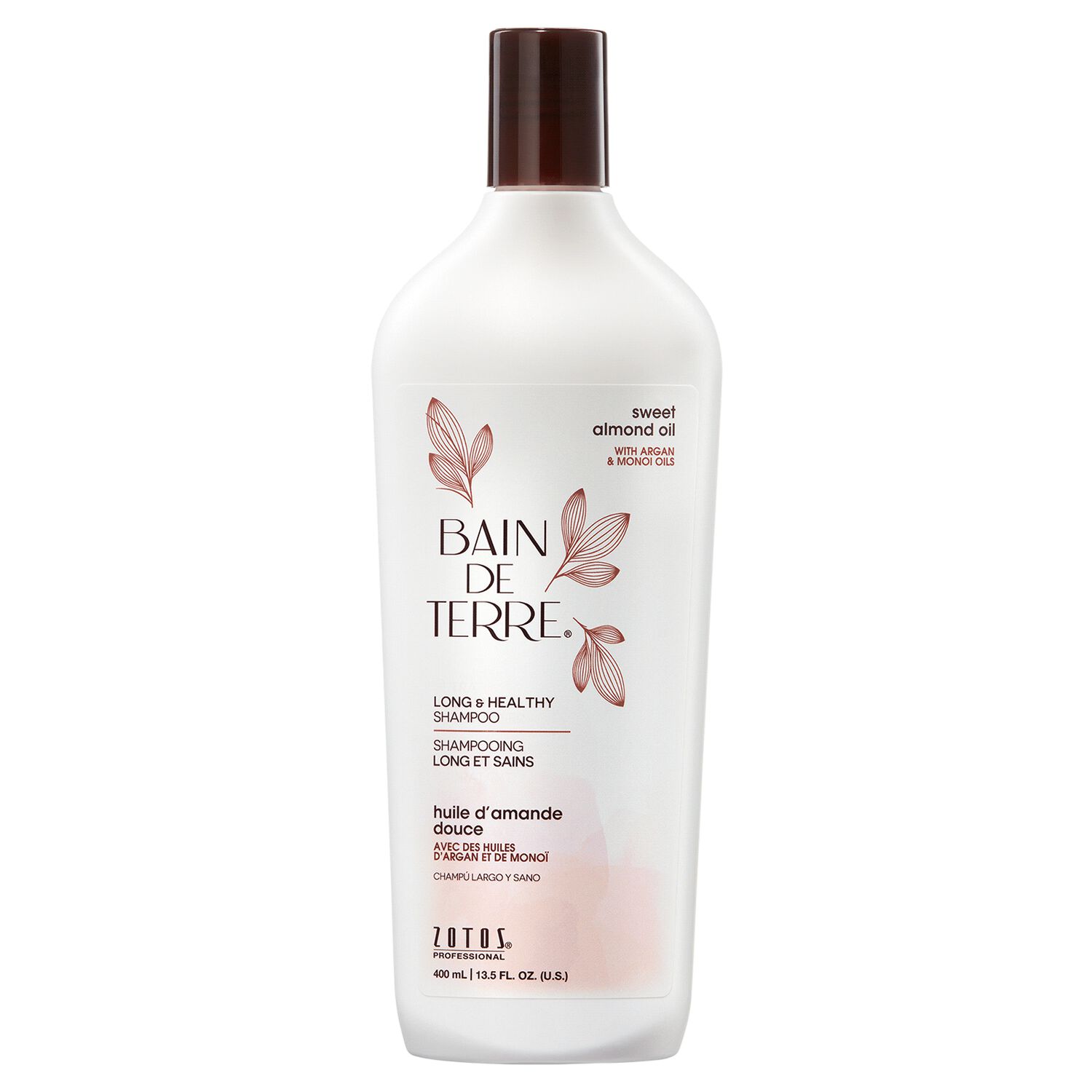 Sweet Almond Oil Long & Healthy Shampoo - Bain de Terre | CosmoProf