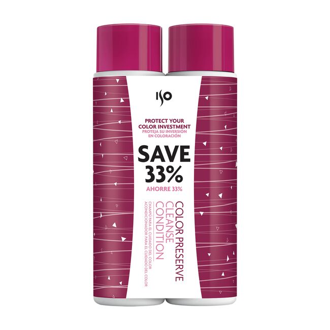 Color Preserve Shampoo, Conditioner Duo - ISO | CosmoProf