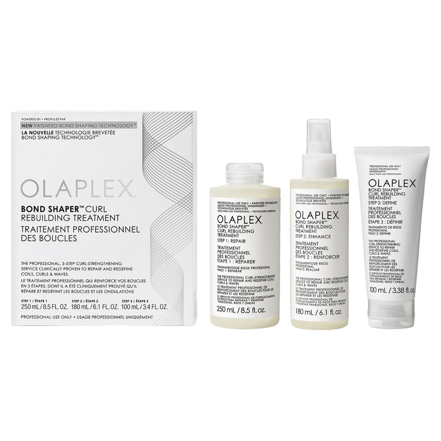 Bond Shaper Curl Rebuilding Treatment - Olaplex | CosmoProf