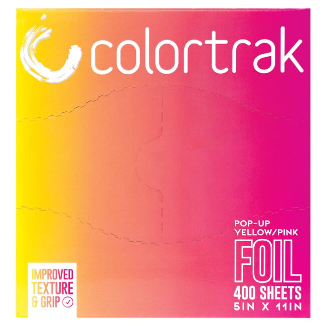 Gradient Yellow Pink Pop Up Foils - Colortrak | CosmoProf