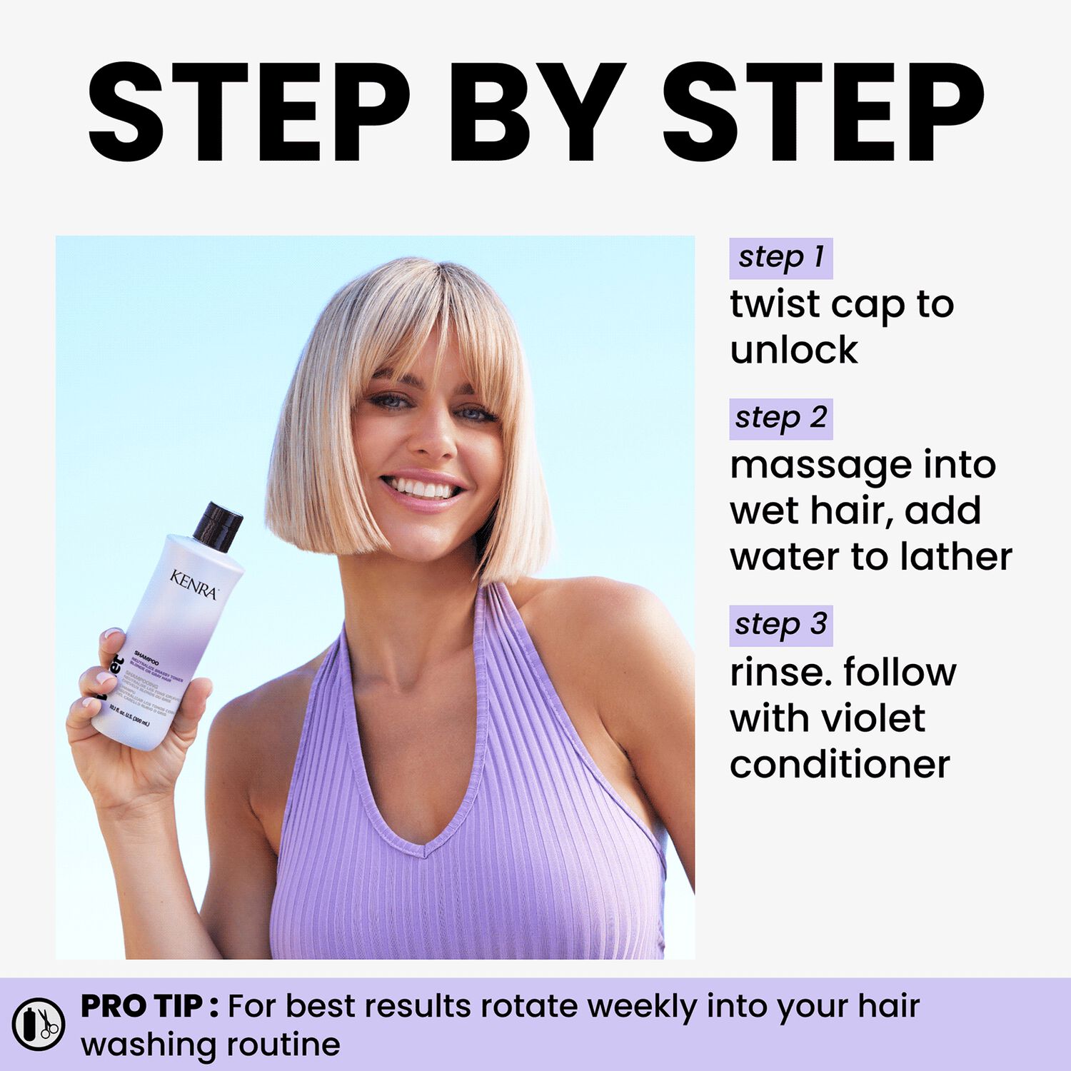 Violet Shampoo - Kenra Professional | CosmoProf