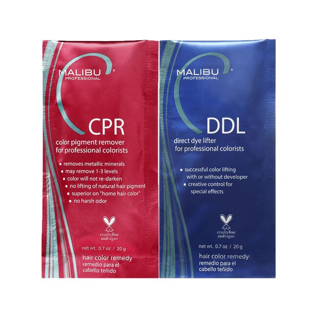 Color Pigment Removal Packet, Direct Dye Lifter Packet - Malibu C ...
