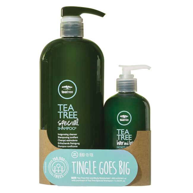 Tea Tree Special Shampoo w/ Hair & Body Duo - John Paul Mitchell ...