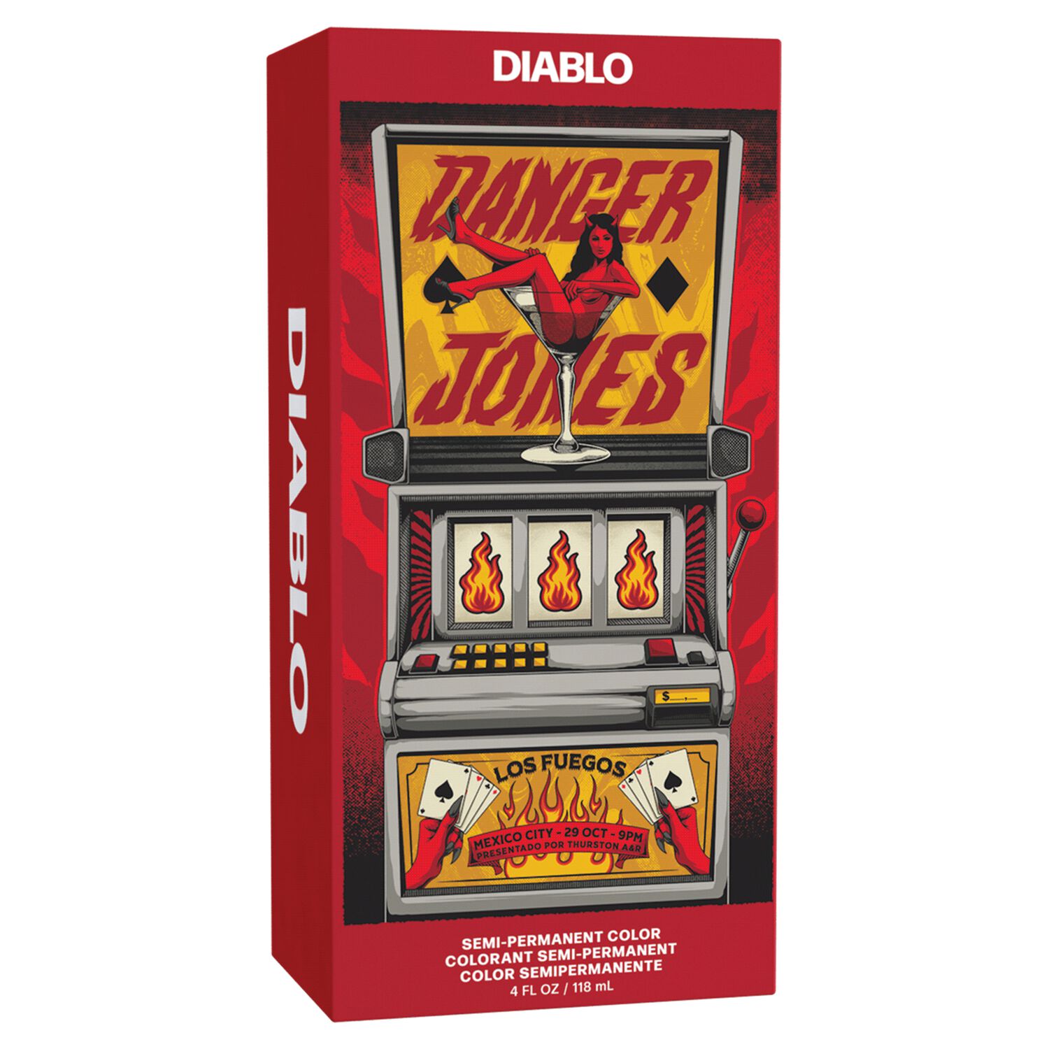 Diablo Red Semi-Permanent Hair Color - Danger Jones | CosmoProf