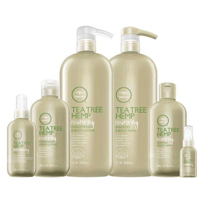 Tea Tree Hemp Salon Intro Kit - John Paul Mitchell Systems | CosmoProf