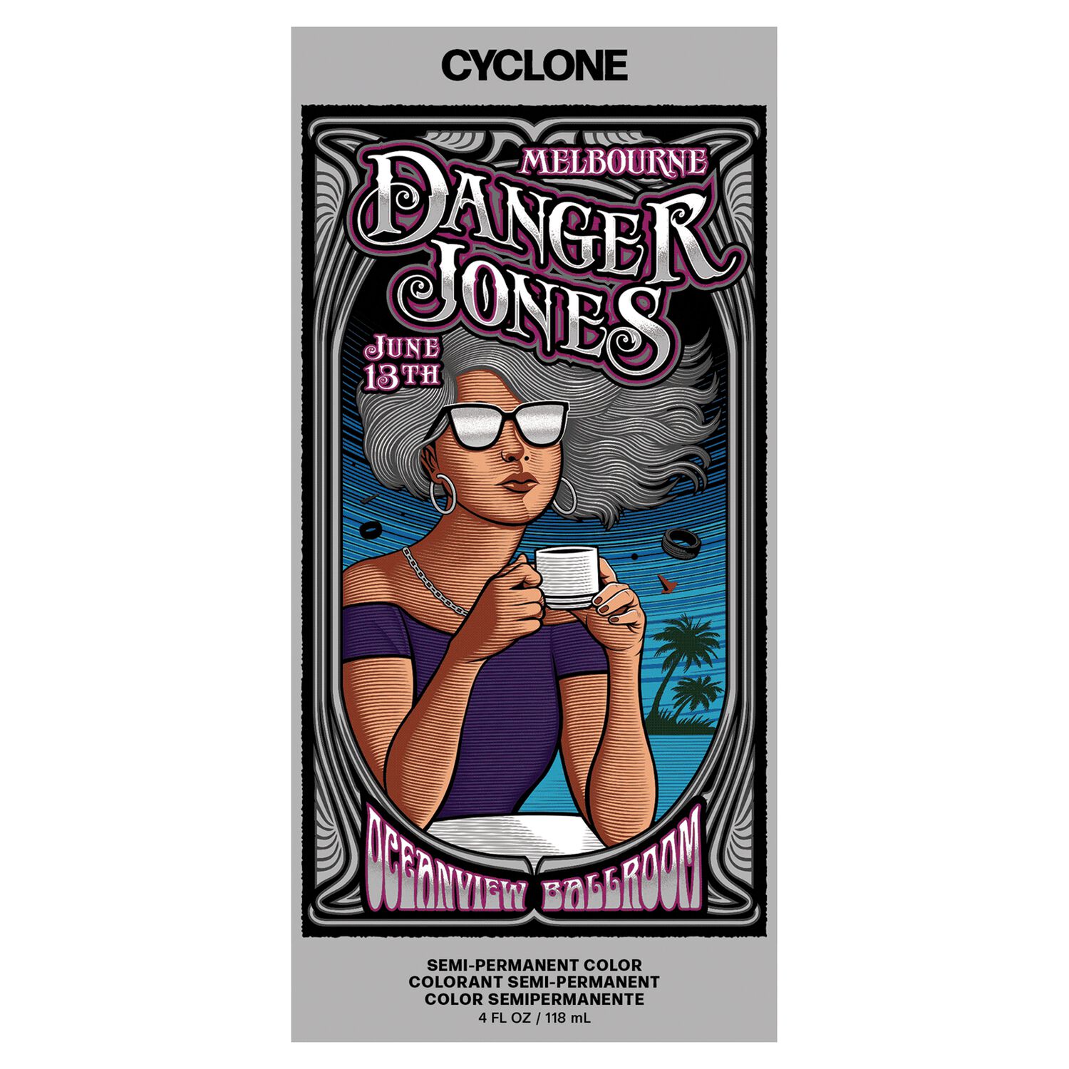 Cyclone Silver Semi-Permanent Hair Color - Danger Jones | CosmoProf