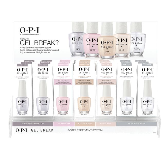 Gel Break Treatment System - 21 count display - OPI | CosmoProf