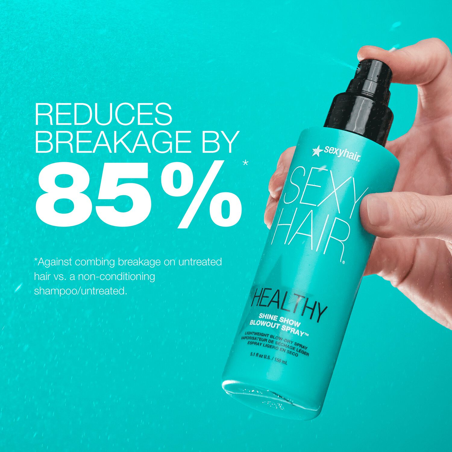 Healthy Sexy Hair Shine Show Blowout Spray - SexyHair | CosmoProf