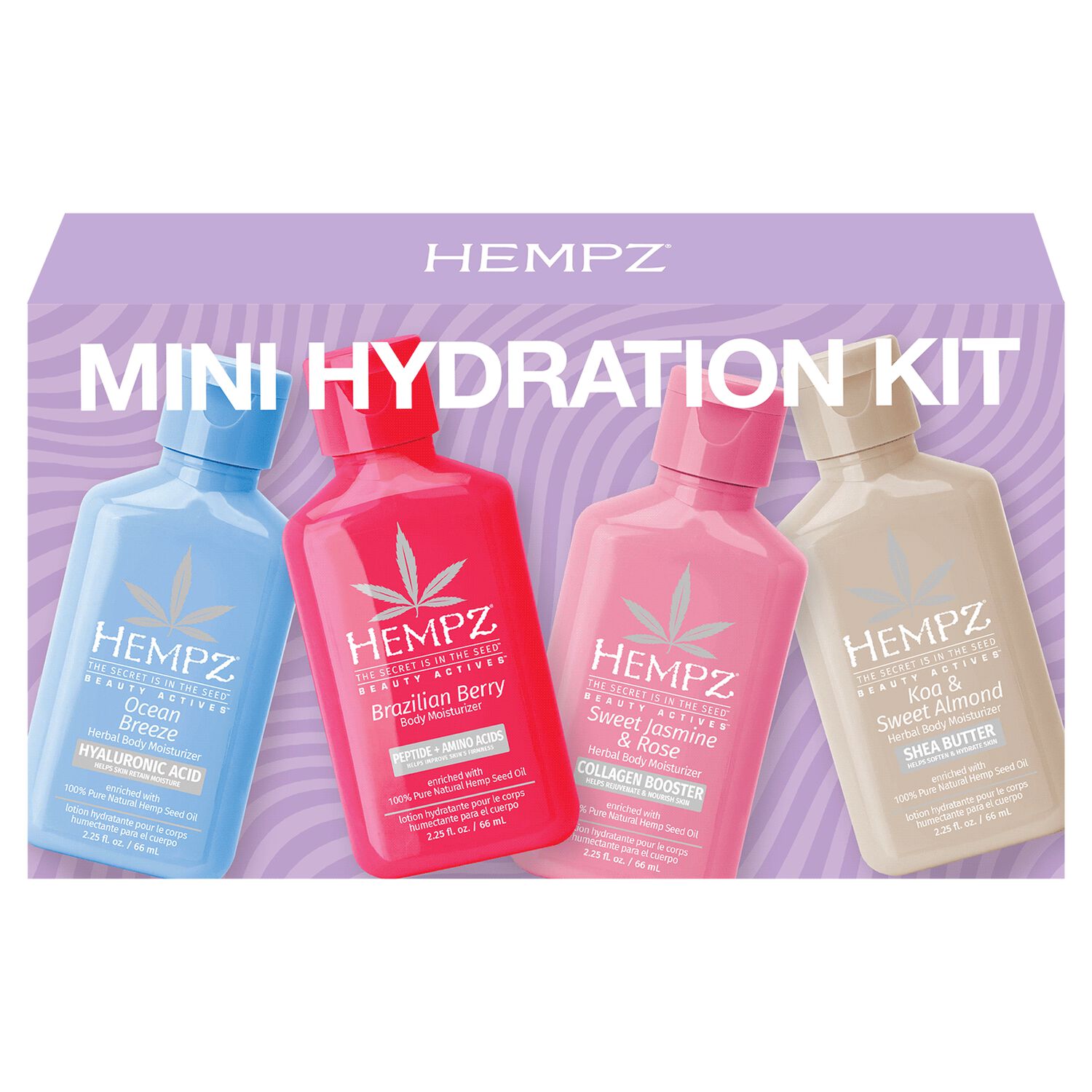 Mini Beauty Actives Hydration Kit - Hempz | CosmoProf