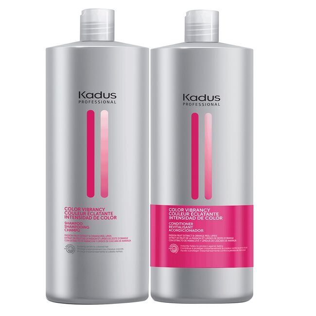 Color Vibrancy - Shampoo & Conditioner Liter Duo - Kadus Professional ...