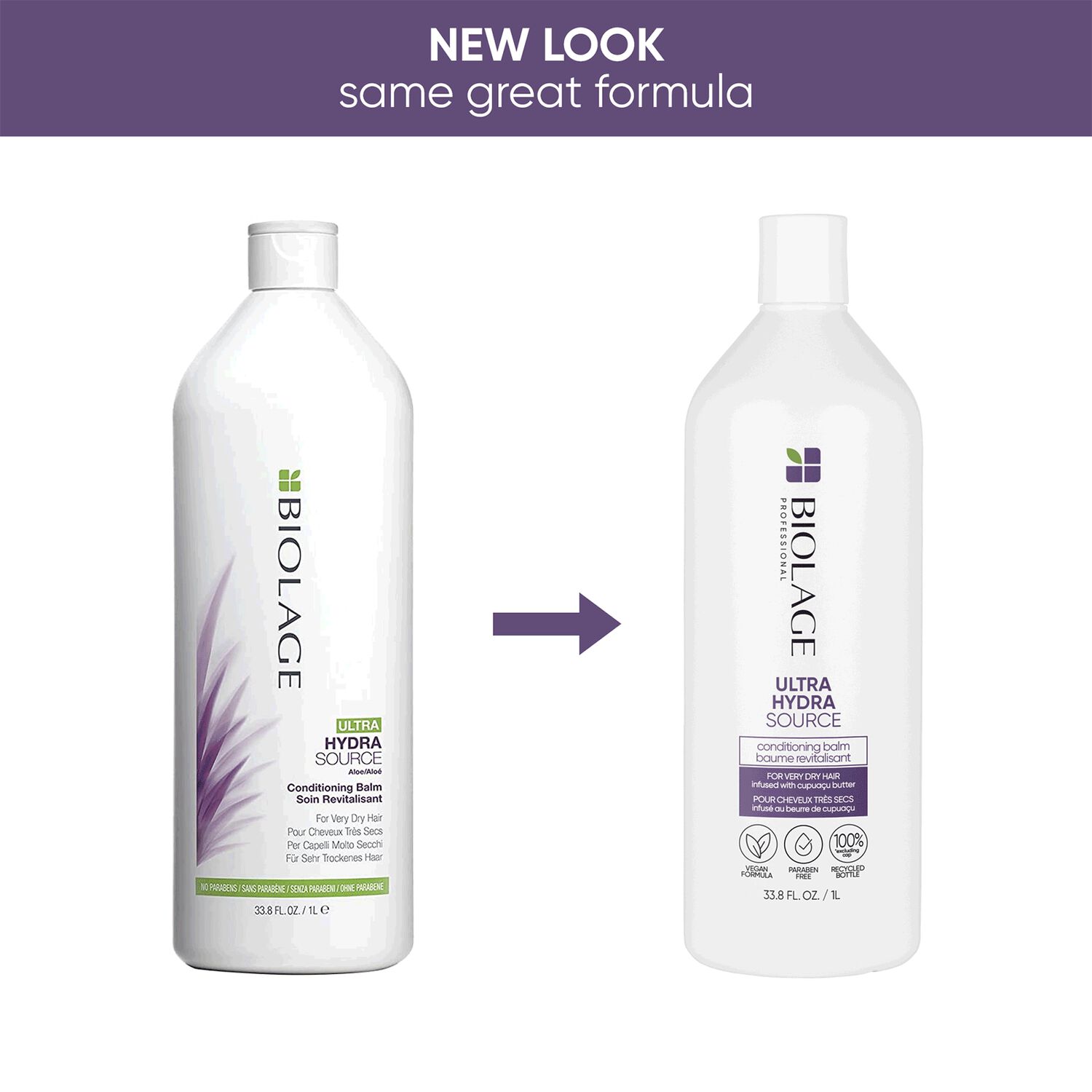 Ultra HydraSource Conditioning Balm for Very Dry Hair - Biolage | CosmoProf