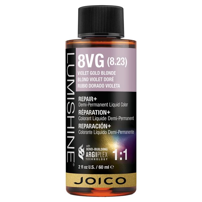 8VG Violet Gold Blonde LumiShine Demi-Permanent Liquid Hair Color ...