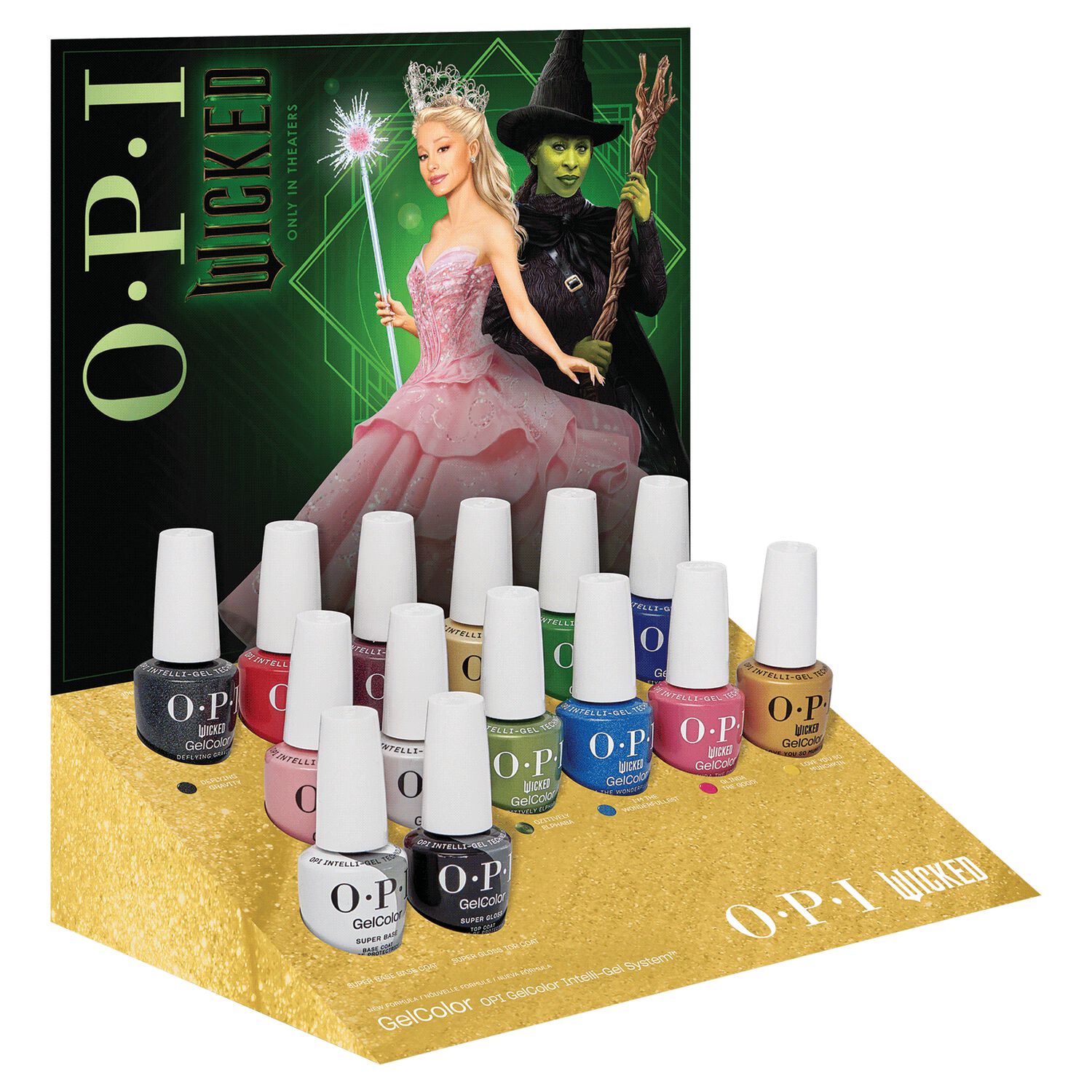 Wicked Holiday GelColor Chipboard Display - OPI | CosmoProf