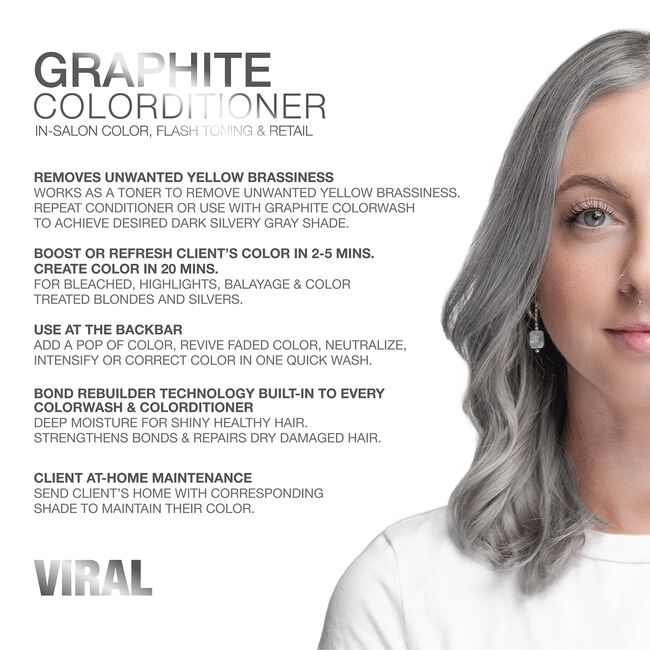 Viral Graphite Colorditioner - Celeb Luxury | CosmoProf