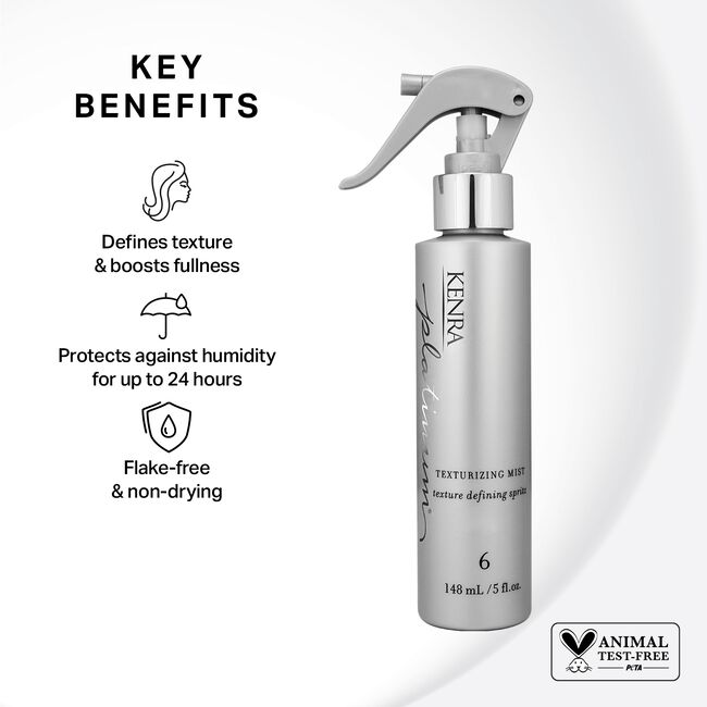 platinum texture spray