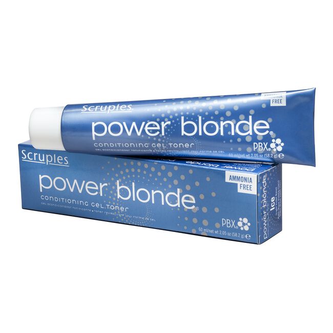 Power Blonde Conditioning Gel Toner Ice - Scruples | CosmoProf