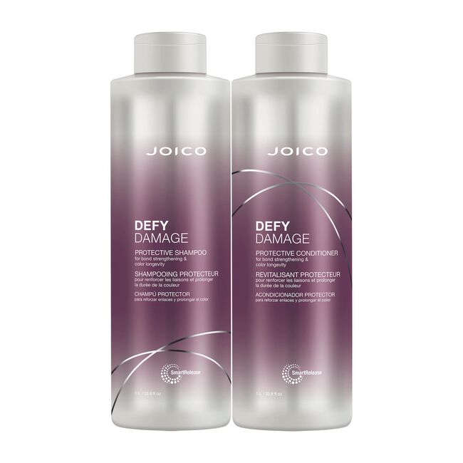 Defy Damage Protective Shampoo, Conditioner Liter Duo - Joico | CosmoProf