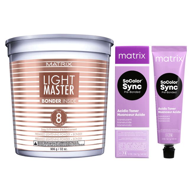 Light Master Bonder Inside & SoColor Sync Opal Toner - Matrix | CosmoProf