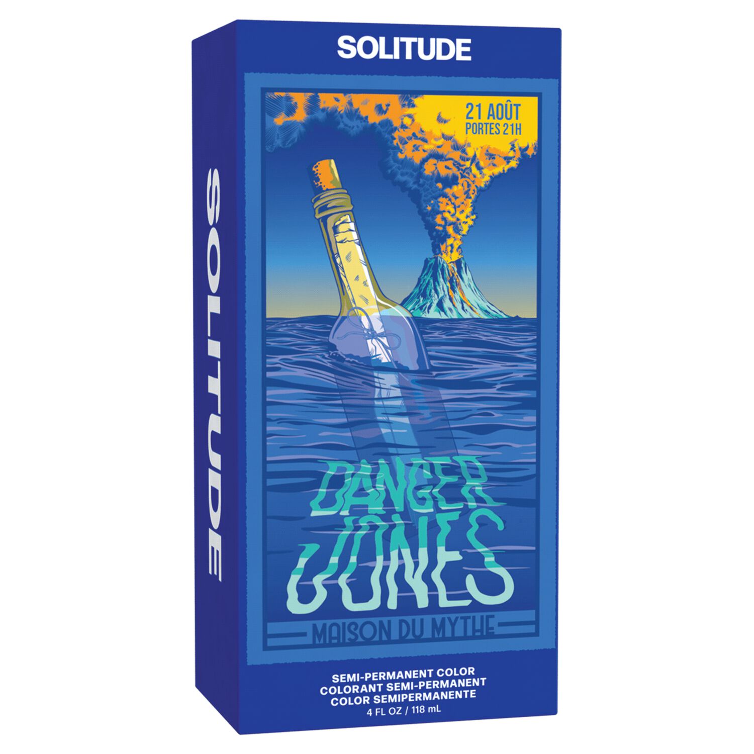 Solitude Blue Semi-Permanent Hair Color - Danger Jones | CosmoProf