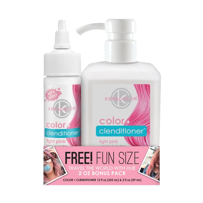 Light Pink Color Clenditioner with Kera-Crayon - Keracolor | CosmoProf