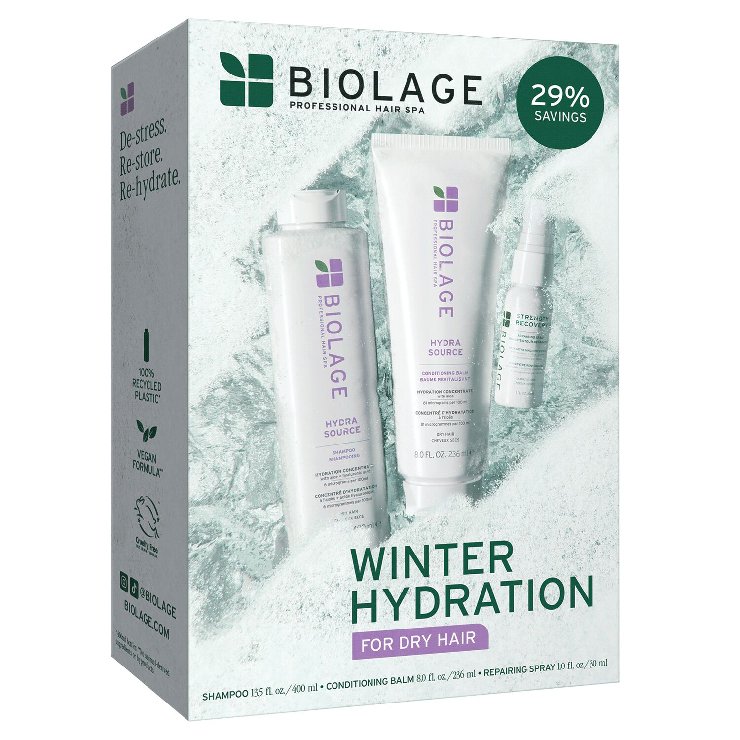 HydraSource Holiday Kit - Biolage | CosmoProf