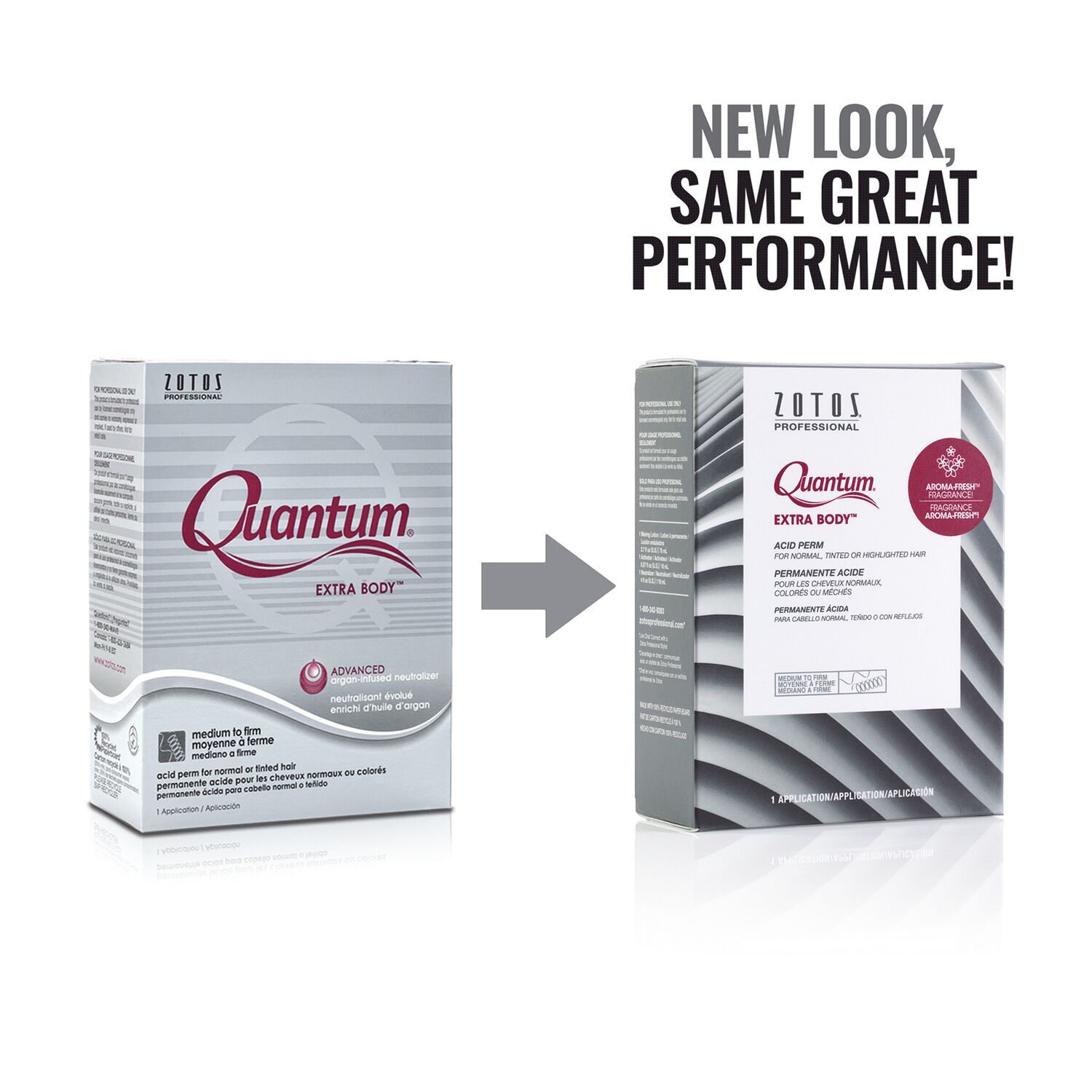 Quantum Extra Body Acid Perm for Normal, Tinted or Highlighted Hair ...