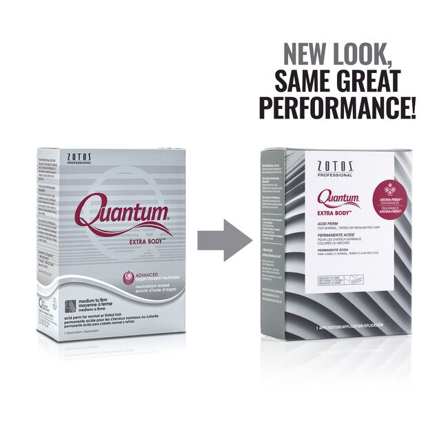 Quantum Extra Body Acid Perm for Normal, Tinted or Highlighted Hair ...
