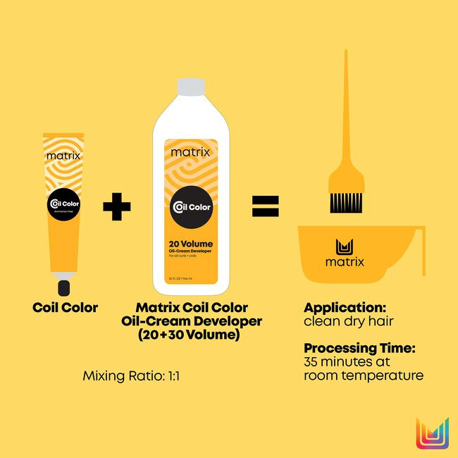 Coil Color 30 Volume Developer - Matrix | CosmoProf