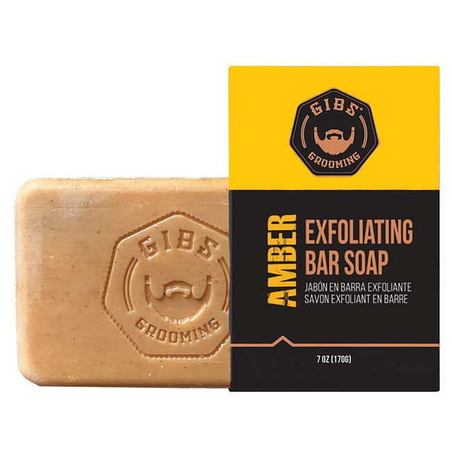 Amber Exfoliating Bar Soap - GIBs Grooming | CosmoProf