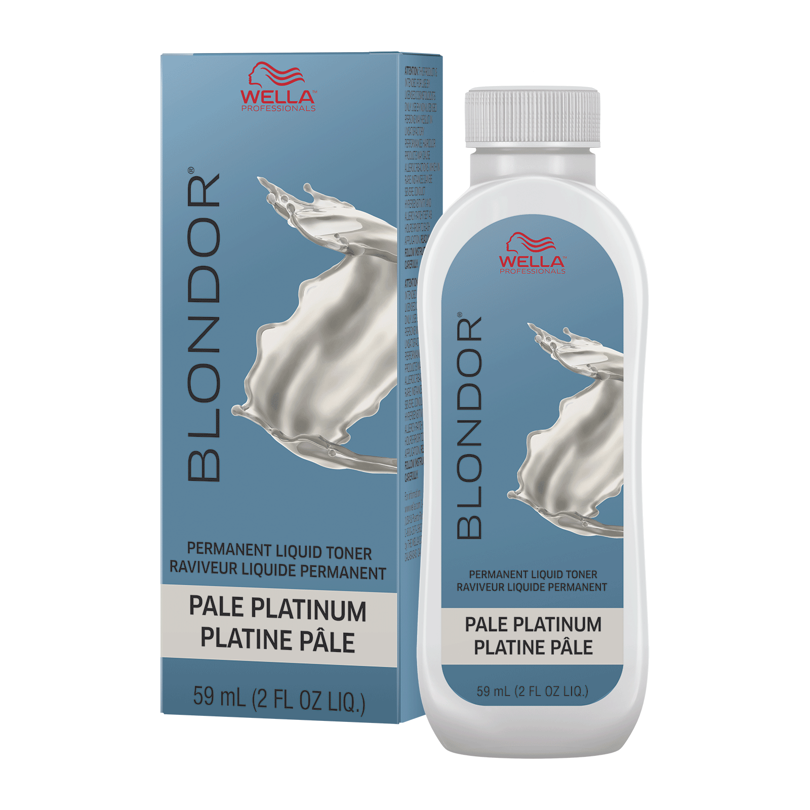 Blondor Permanent Liquid Toner Pale Platinum - Wella | CosmoProf