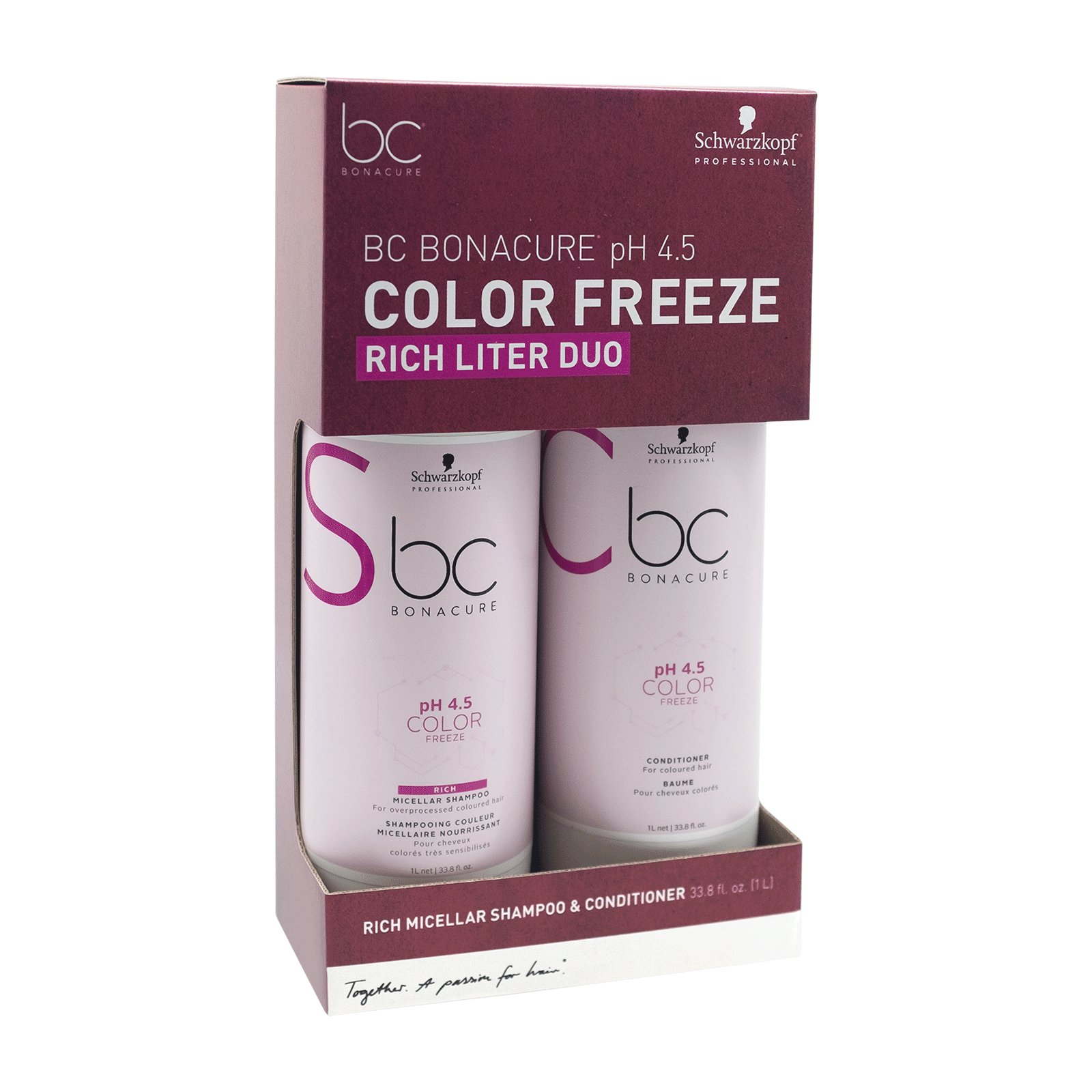 Bonacure Color Freeze Shampoo, Conditioner Liter Duo - Schwarzkopf ...