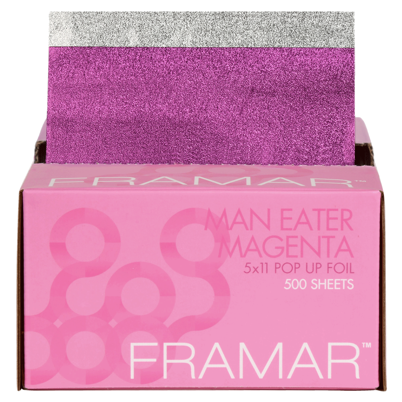 Man Eater Pop Up Foil Magenta 5 X 11 500 Count Framar Cosmoprof
