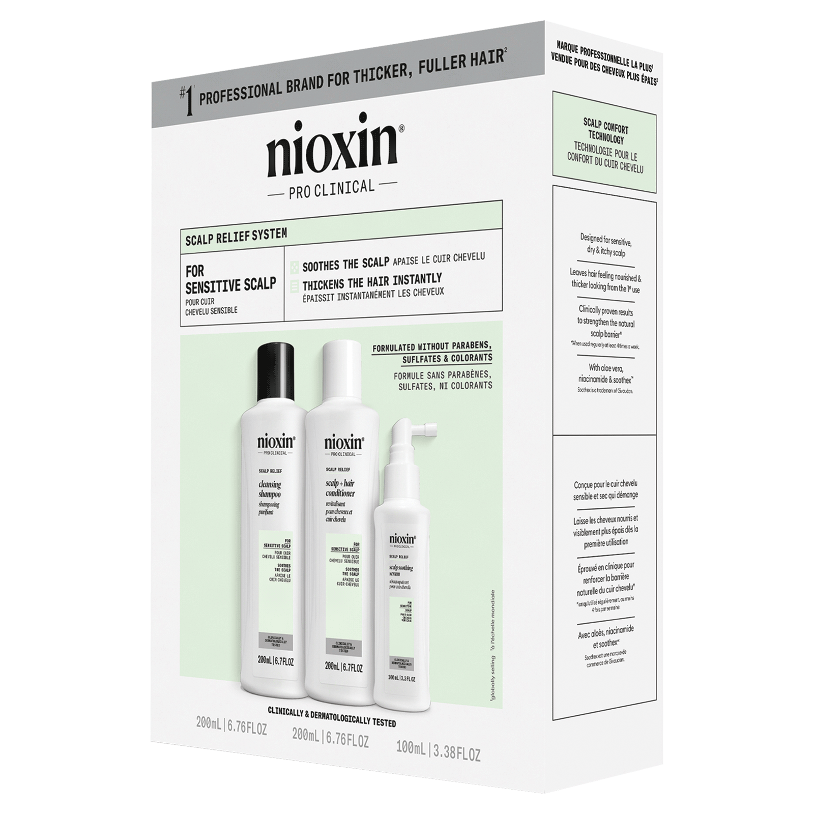 Scalp Relief - for Sensitive Scalp Kit - Nioxin | CosmoProf